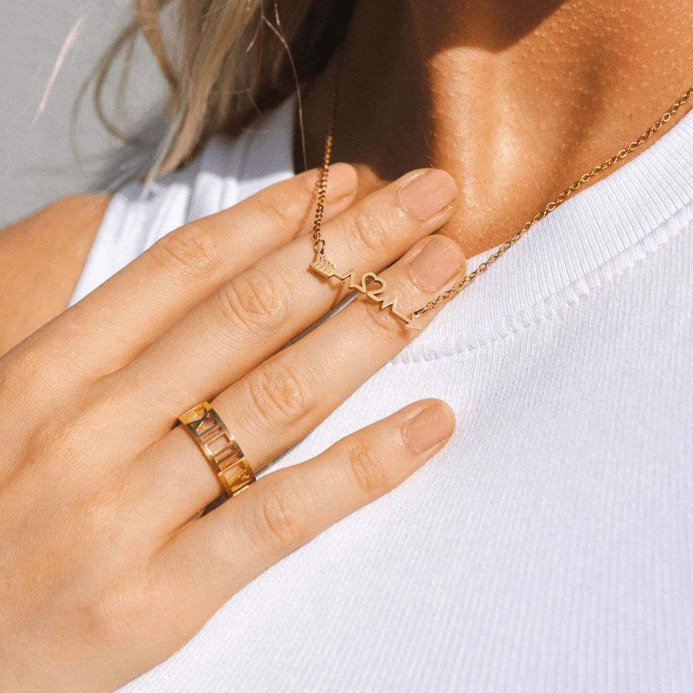 18k Gold Numero Uno Ring – ICEEX