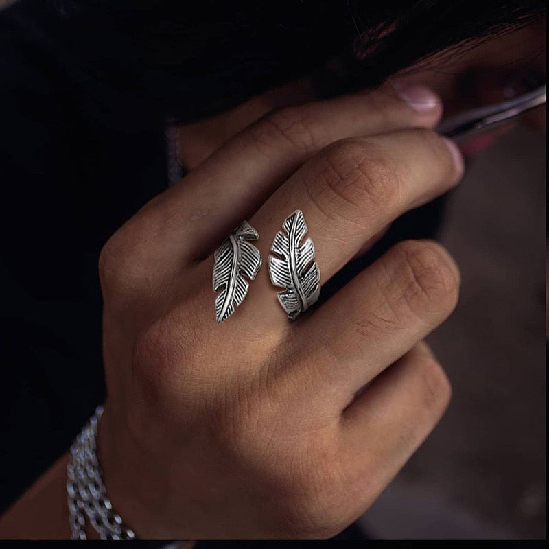 Vintage Feather Ring – ICEEX